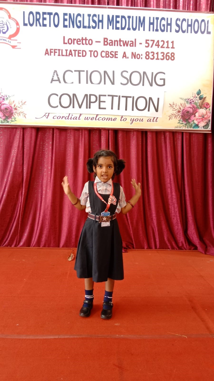 Action Song Competition – Loretto English Medium High School